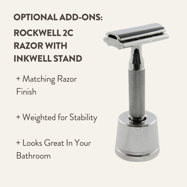 Rockwell 2C Double Edge Safety Razor | Rockwell Razors