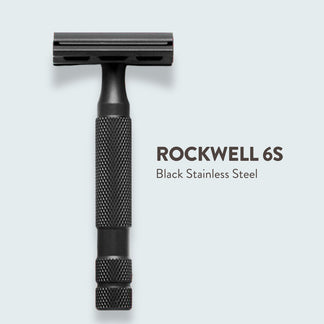 Rockwell 6S Stainless Steel Safety Razor | Rockwell Razors